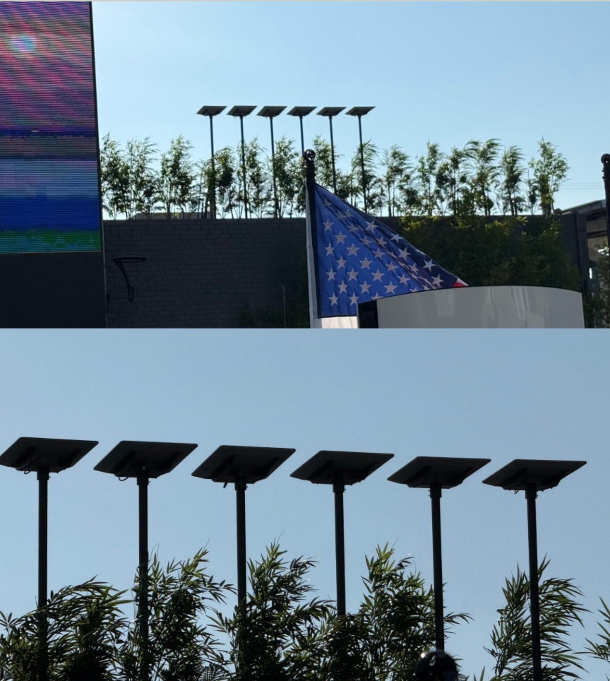 PHOTO Tesla's Diner Uses A Bunch Of Starlink Dishes From SpaceX