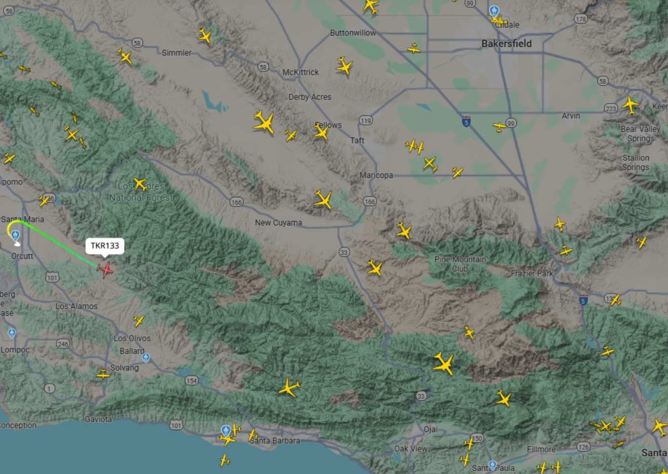 PHOTO Every CAL Fire Helicopter Was On The Way At 4PM PST Thursday To ...