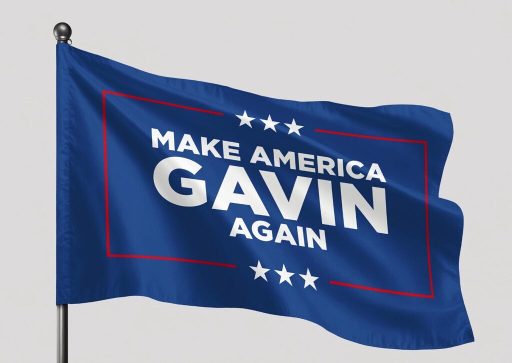 PHOTO Make America Gavin Newsom Again Meme