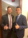 PHOTO Charlie Kirk With Eric Trump