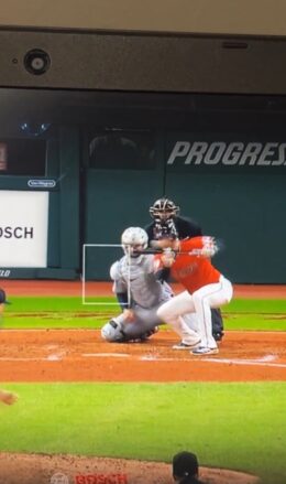 PHOTO David Fry Getting Pelted In The Face With A Baseball Still Shot