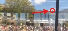 PHOTO Figure Of Charlie Kirk Shooter Can Clearly Be Seen On Top Of ...