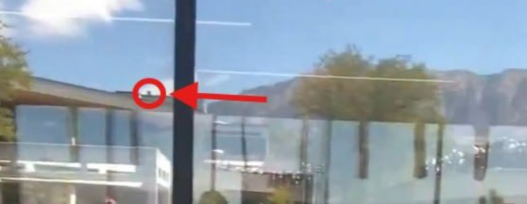 PHOTO Figure Of Charlie Kirk Shooter Can Clearly Be Seen On Top Of ...