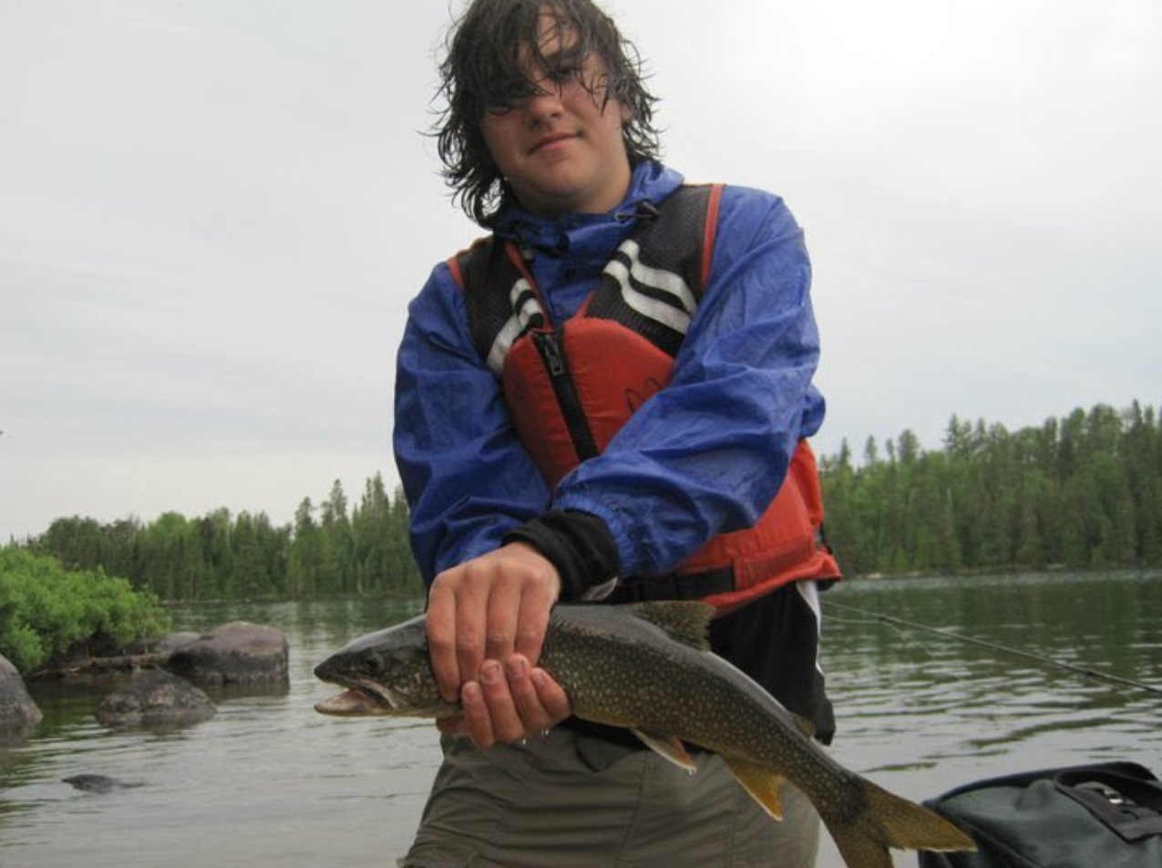 PHOTO Joshua Jahn Caught A Huge Fish When He Went Fishing