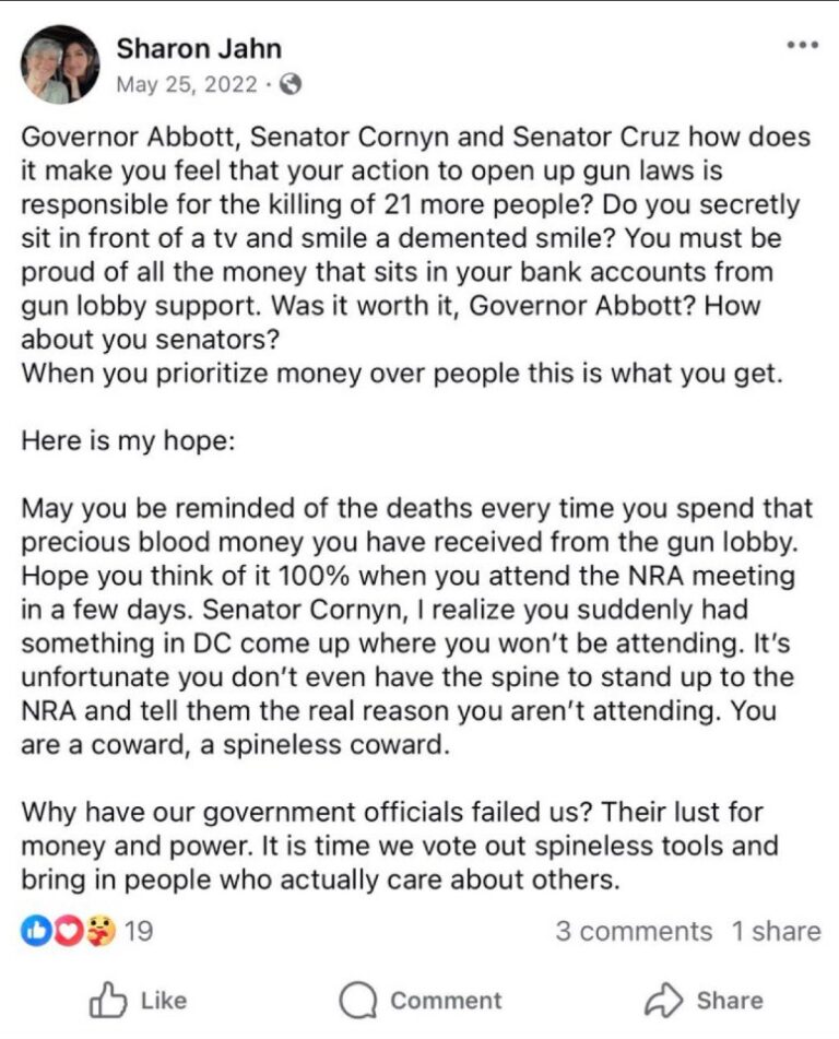 PHOTO Joshua Jahn's Moms Rants On Facebook Before Attack