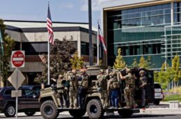 PHOTO Of Heavily Armed Sheriffs Searching For Charlie Kirk Shooter ...