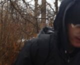 PHOTO Skye Valadez Hiding Out In The Woods