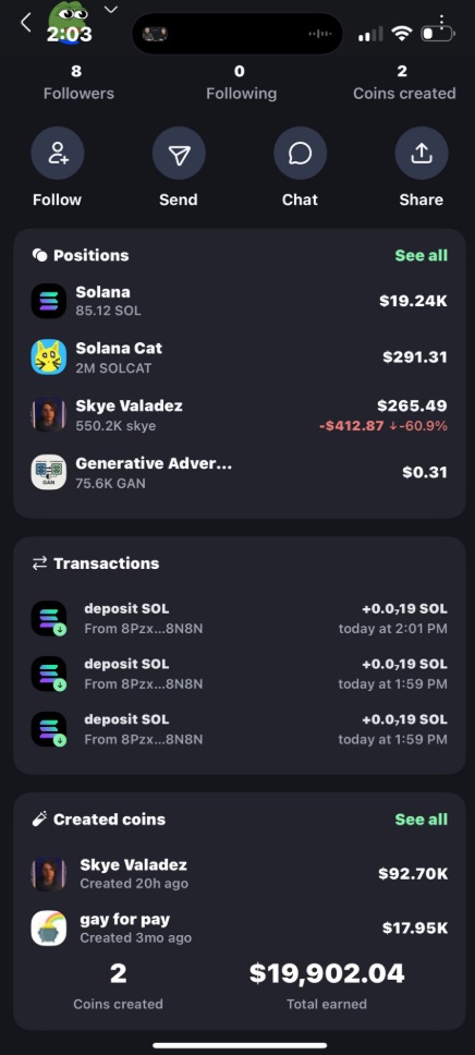 PHOTO Skye Valadez Possible Charlie Kirk Shooting Made A Memecoin To ...