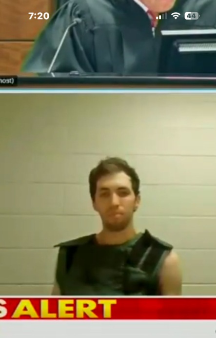PHOTO Tyler Robinson Wearing Turtle Suit In His Cell While On Suicide Watch