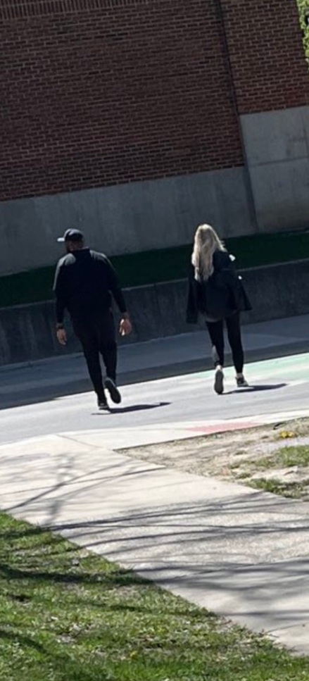 PHOTO Close Up Of Paige Shivers And Sherrone Moore Walking On ...
