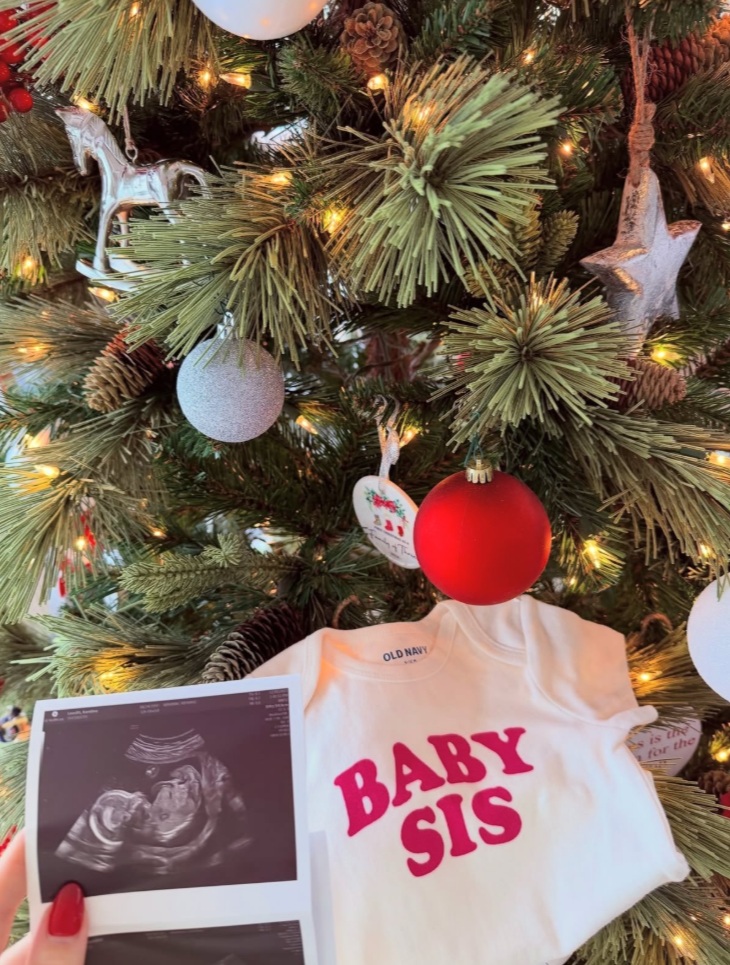 PHOTO Karoline Leavitt Put A Baby Sis Shirt Under The Tree For Her Daughter