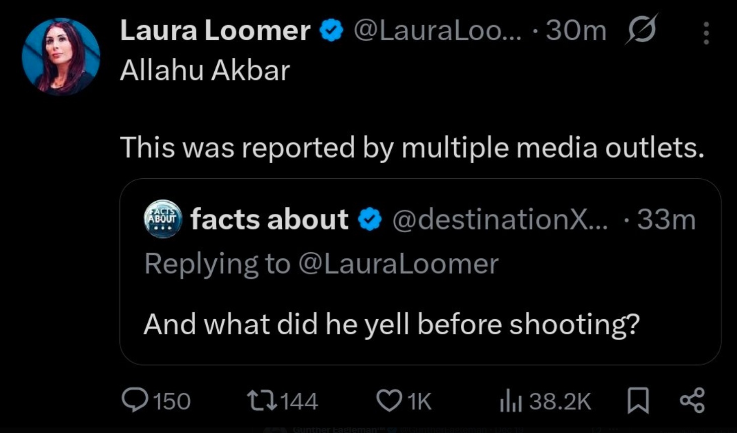PHOTO Laura Loomer Thought Claudio Manuel Neves-Valente A Portuguese ...