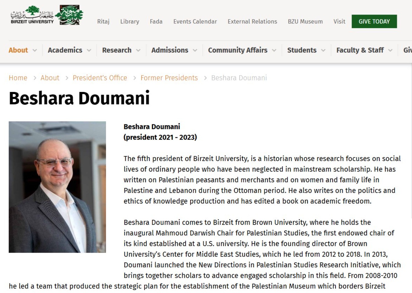 PHOTO Mustapha Kharbouch Was A Research Assistant For Professor Beshara ...