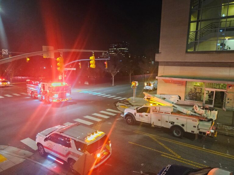 PHOTO Raleigh Convention Center Caught Fire Over Natural Gas Event