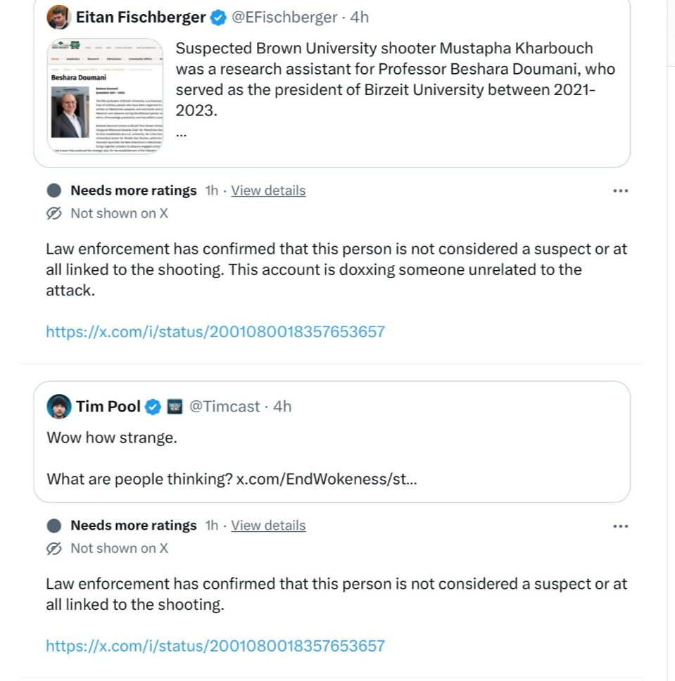 PHOTO Same Community Note On Almost Every Mustapha Kharbouch Post Which ...