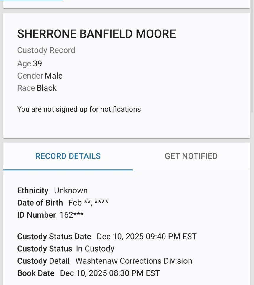 PHOTO Sherrone Moore Looking Like A Savage In His Mugshot And Washtenaw ...