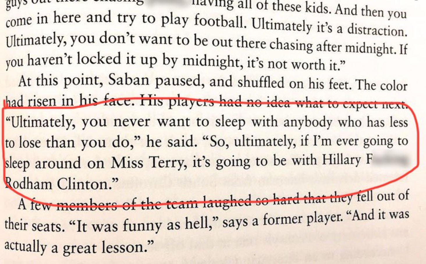 PHOTO Sherrone Moore Should’ve Listened To Nick Saban About Sleeping ...