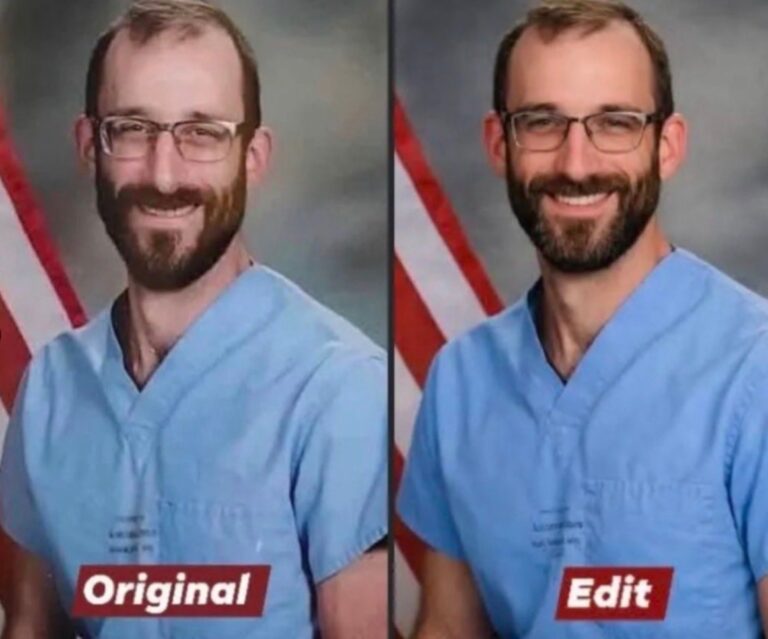 PHOTO AI Alteration Of Alex Pretti's Appearance Is Very Funny