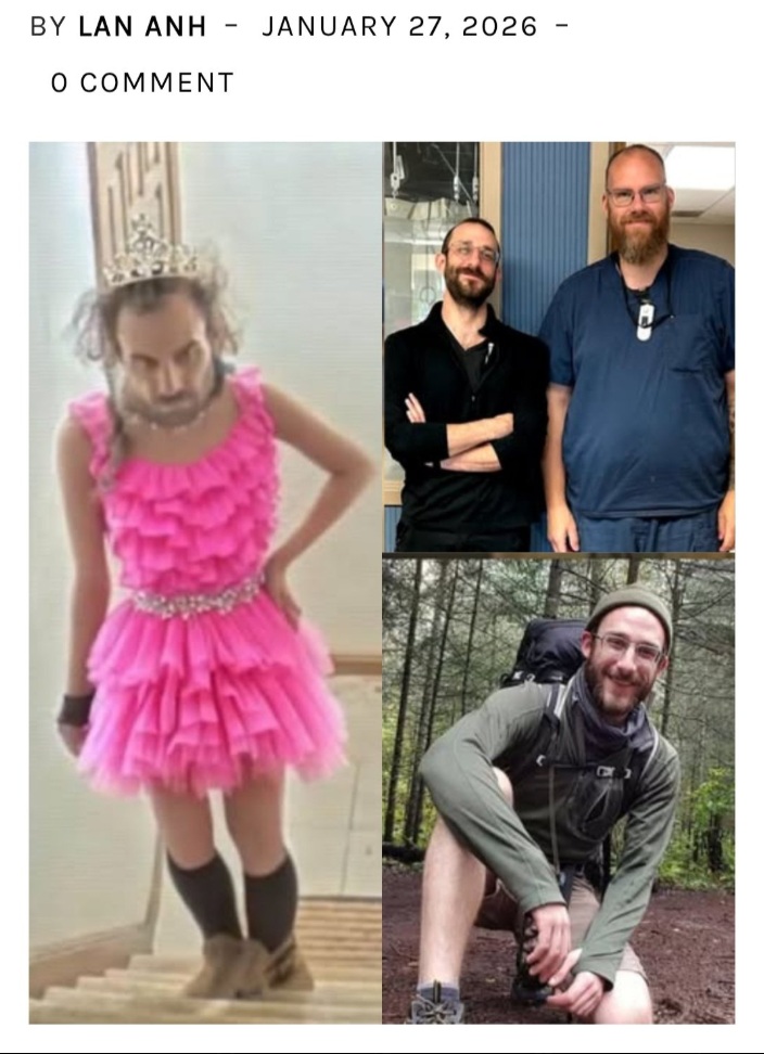 PHOTO Alex Preti Was A Perverted Violent Thug In A Pink Dress