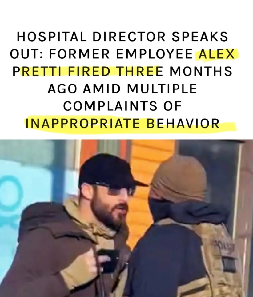 PHOTO Alex Pretti Was Fired By The Hospital He Worked For 3 Months Ago