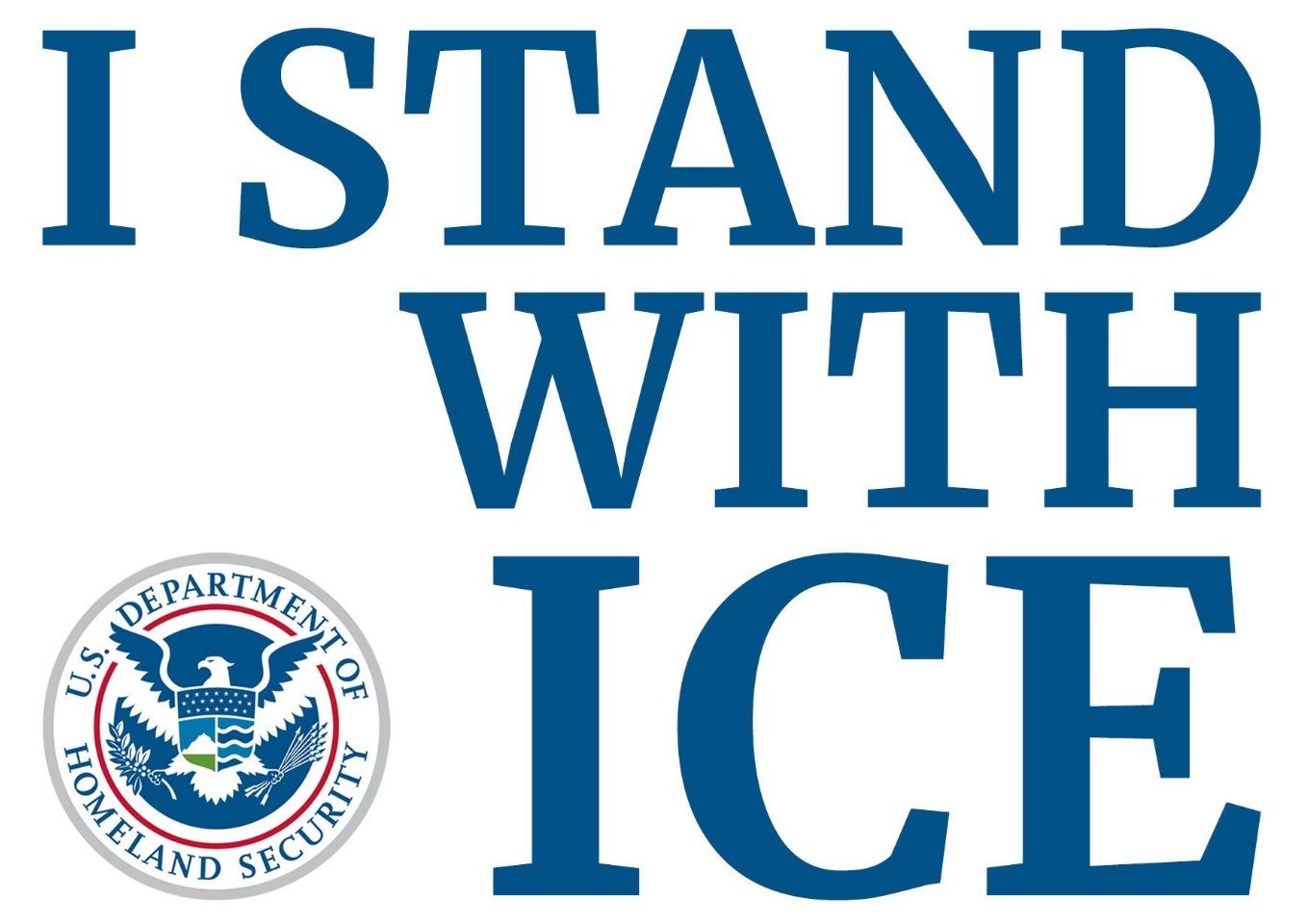 PHOTO I Stand With ICE Wallpaper