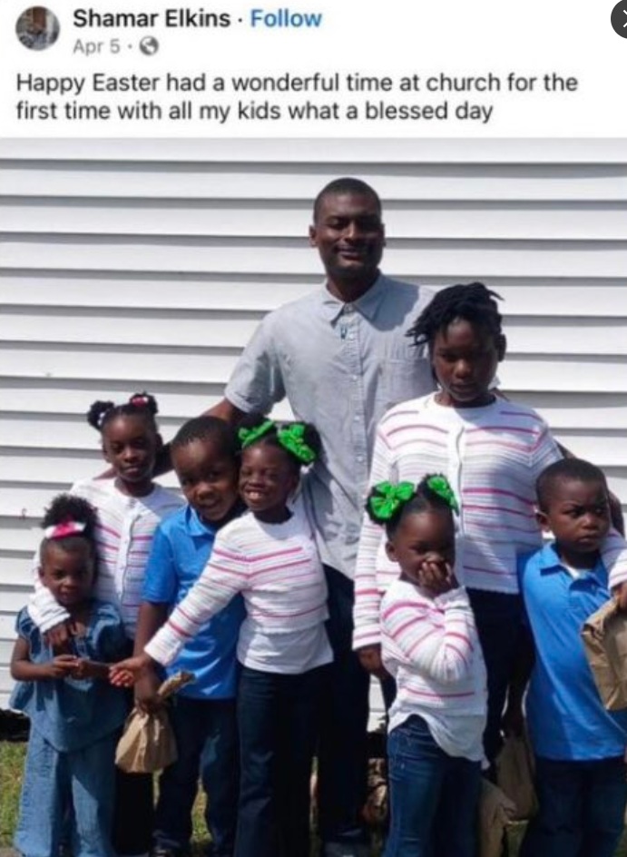 PHOTO Shamar Elkins Wishing Everyone Happy Easter